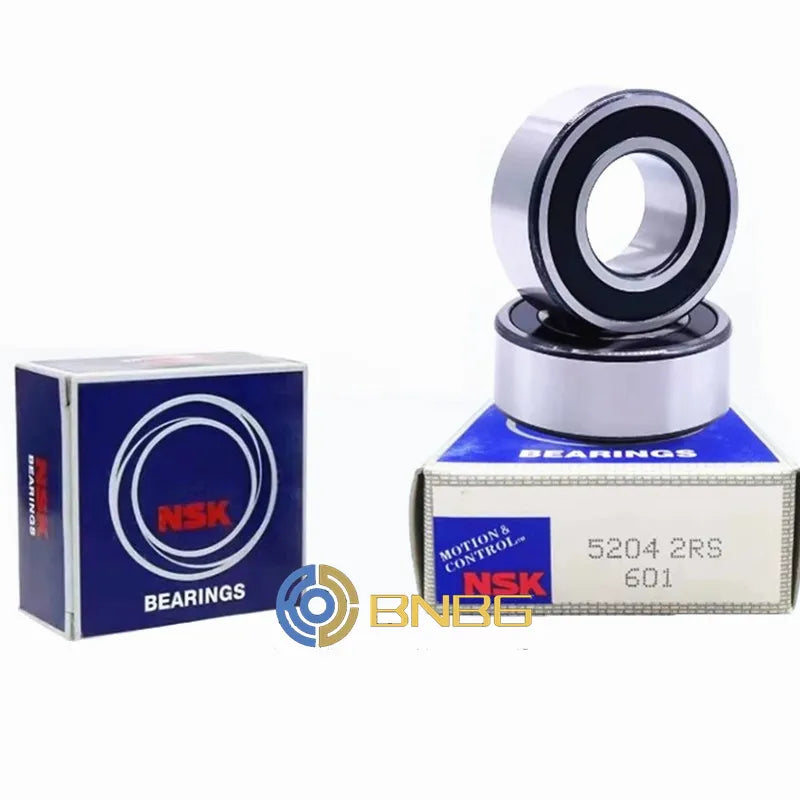 NSK Double Row Angular Contact Ball Bearings 5200 to 5207 — TechGoZone