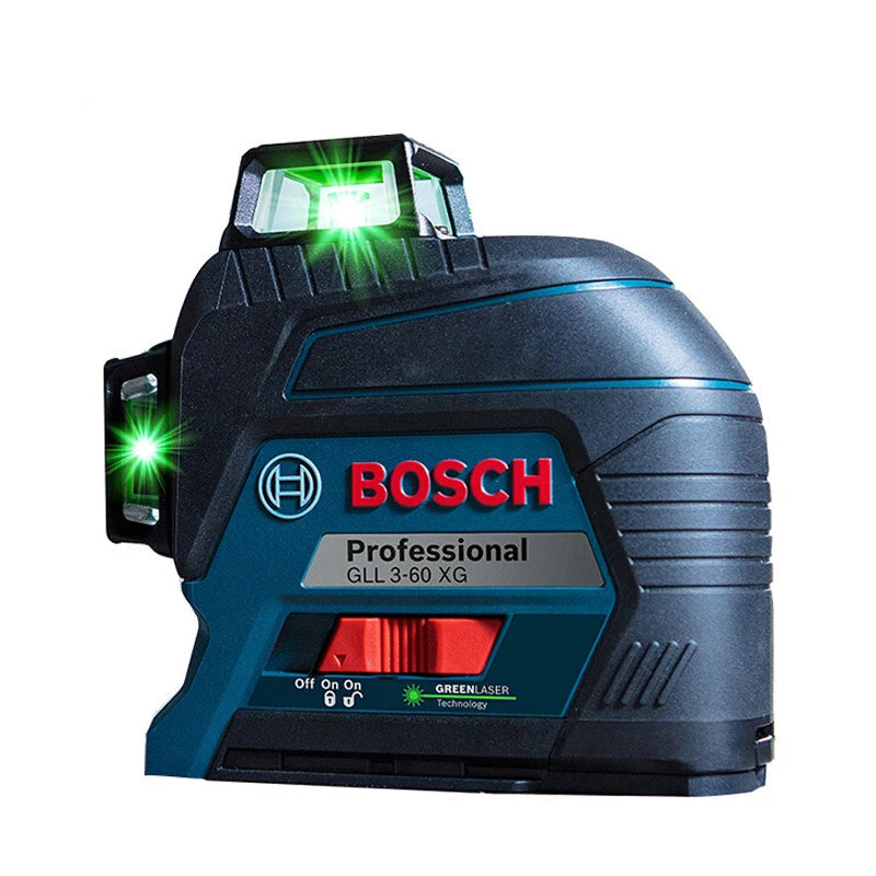 Bosch GLL 3-60 XG 3D Green Laser Level 12 Lines 3x360° Self-Leveling ...